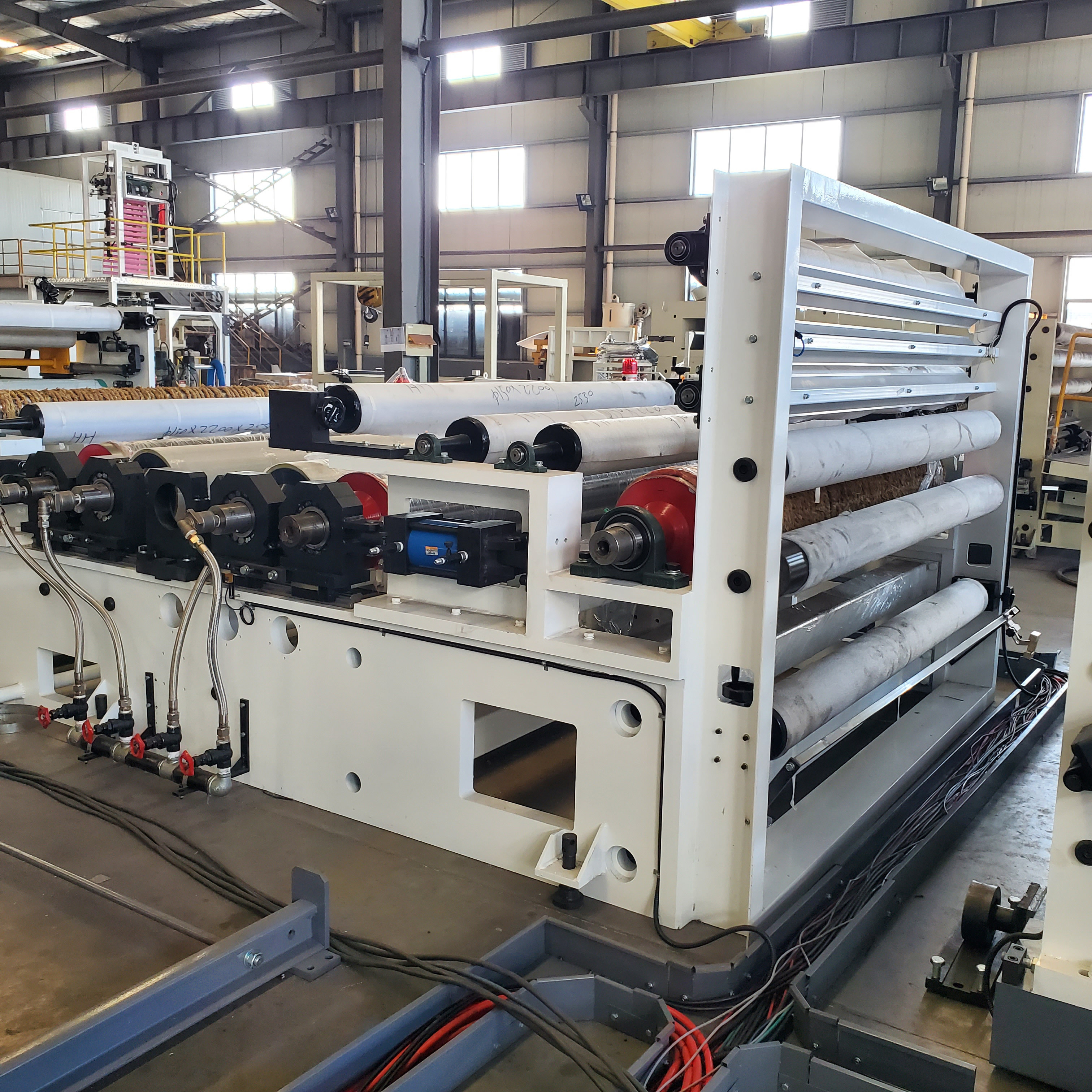 Roll-to-Roll Release Paper Extrusion Laminating System for Large-Scale ...