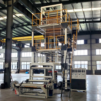 ABA 3 Layer Blown Film Extrusion Process Plant